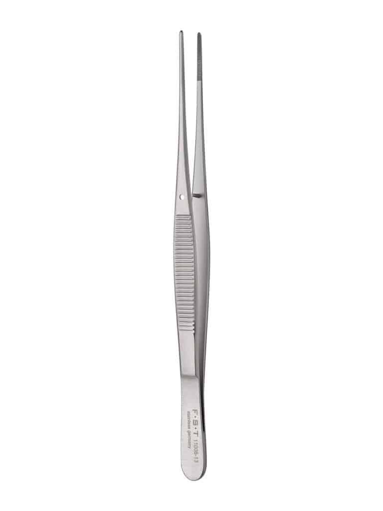 11008-13 | Semken Forceps Straight 13cm - Fine Science Tools
